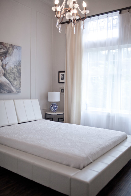 A Modern Townhouse with Traditional Reference - Fusion - Bedroom ...