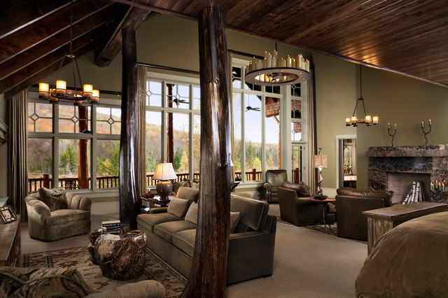 Adirondack Retreat - Rústico - Dormitorio - Burlington - de Denise ...