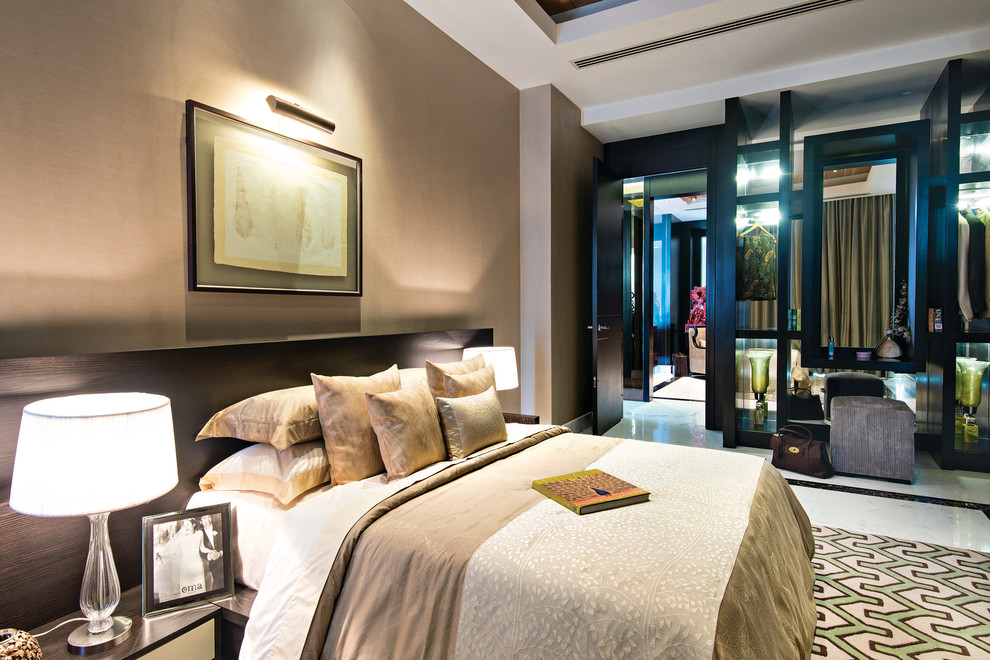 Ahuja Towers, Worli, Mumbai - Moderne - Chambre - Mumbai - par Prachi ...