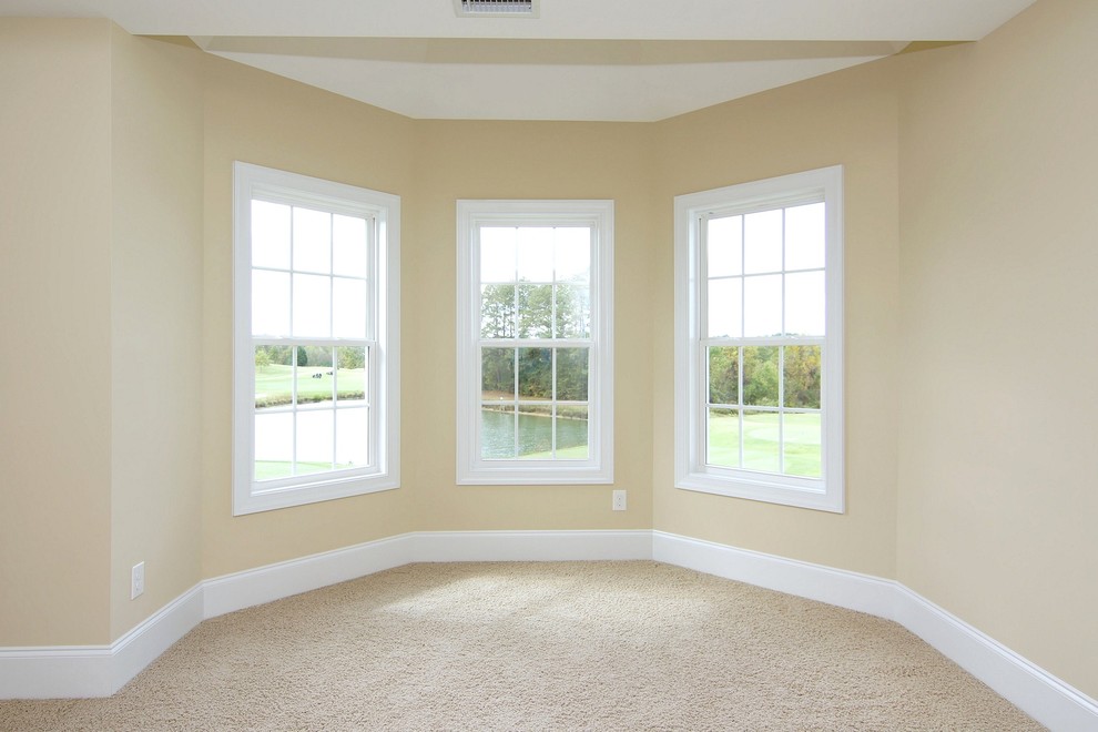 Alcove sitting area off the master - Traditional - Bedroom - Raleigh ...