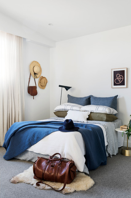 Alpha House Bedroom One Upstairs - Contemporary - Bedroom - Melbourne ...