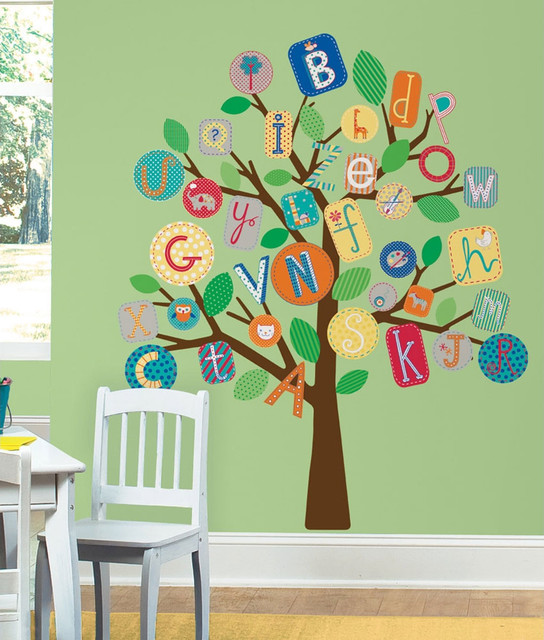 Alphabet Bedding and Room Decorations - Modern - Bedroom - Jacksonville ...