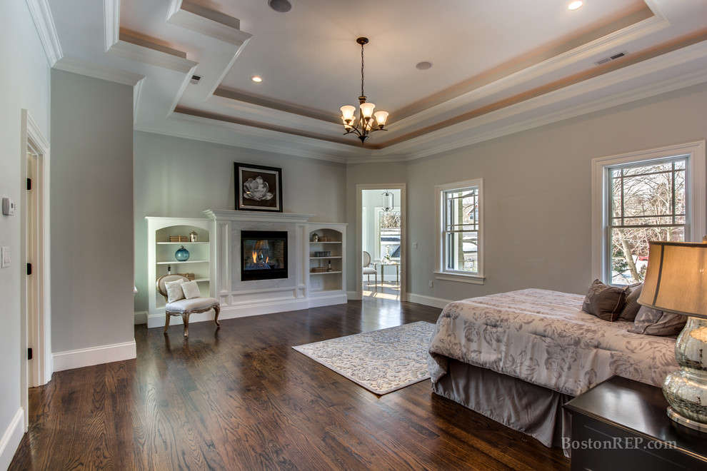 American Foursquare or "Prairie Box" - Traditional - Bedroom - Boston ...