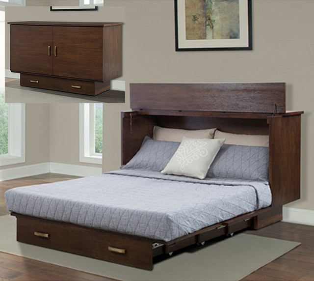 Arason Creden-ZzZ Flip Top Cabinet Bed | Traditional Pekoe - Classique ...