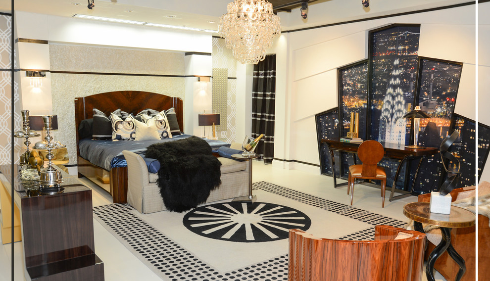 Art Deco Master Bedroom for DCOTA's International Market - Eclectic ...