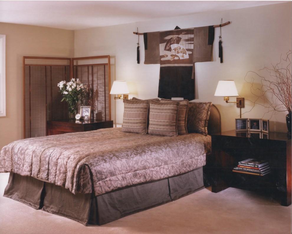 Asian Influence - Traditional - Bedroom - Detroit - by Callahan Design ...