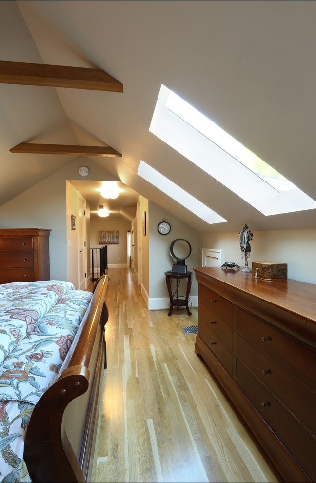 Attic Master Suite - Traditional - Bedroom - Portland - by Kristyn ...
