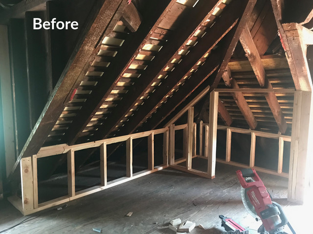 Attic Transformation - Victorien - Chambre - New York - par A Design ...