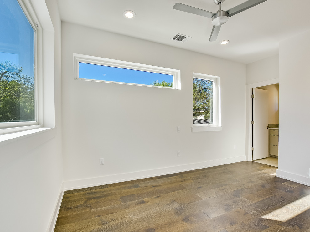 Ave H, Main house and Garage Apartment - Midcentury - Bedroom - Austin ...