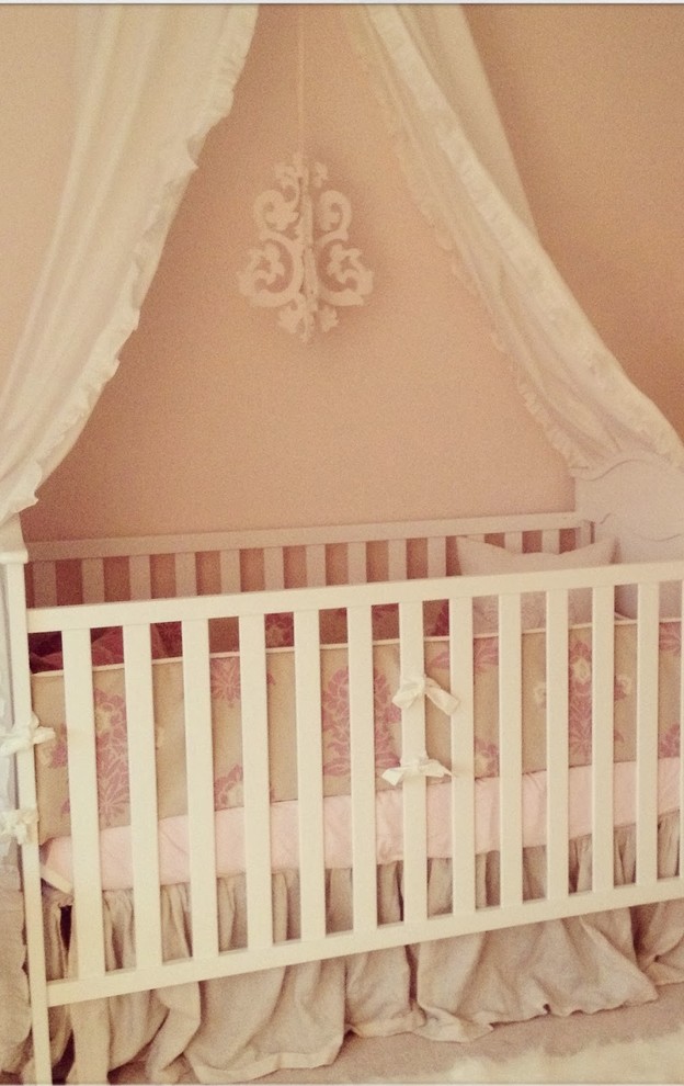 Baby Girl Nursery: Orchid and pale pink - Traditional - Bedroom - Other ...
