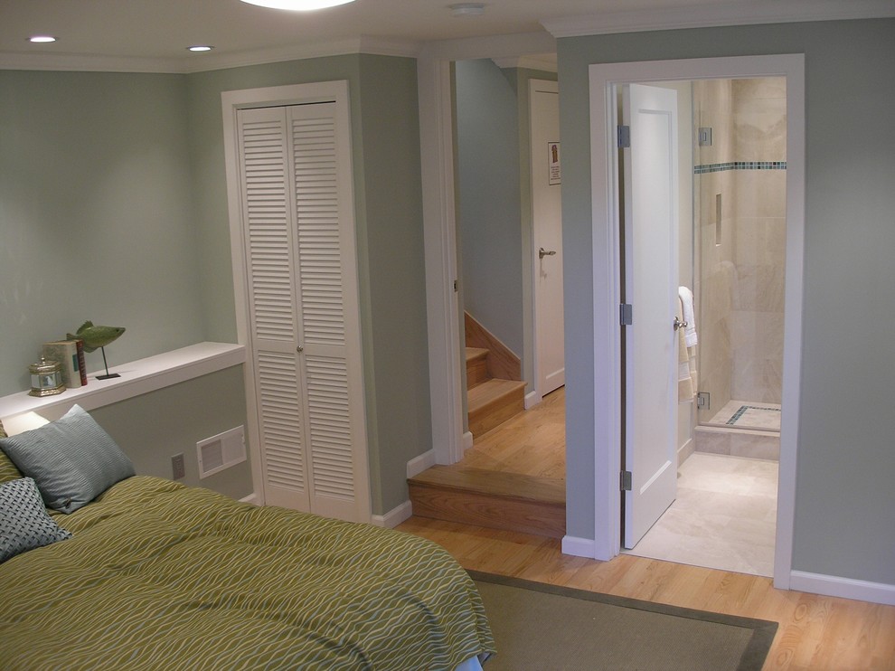 basement build out into master bedroom - Traditional - Bedroom - San ...