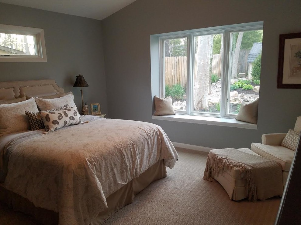 Bay Window Master Suite - Traditional - Bedroom - Indianapolis - by ...