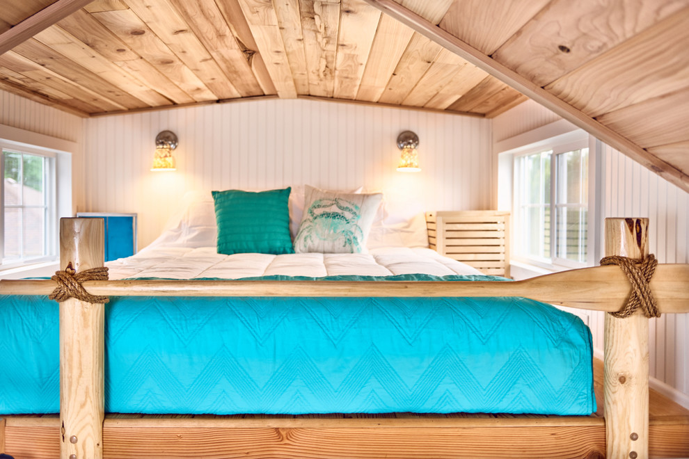 Beach Tiny House - Loft Bedroom - Beach Style - Bedroom - Portland - by ...