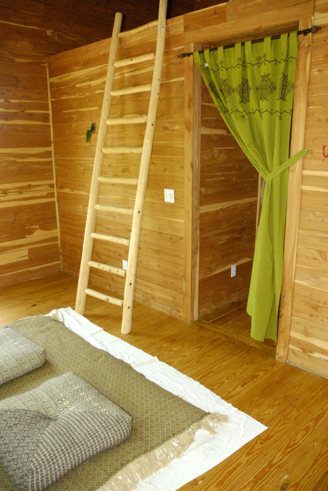 Beautiful Cedar Cabin - Eclectic - Bedroom - Austin - by Kara Mosher ...