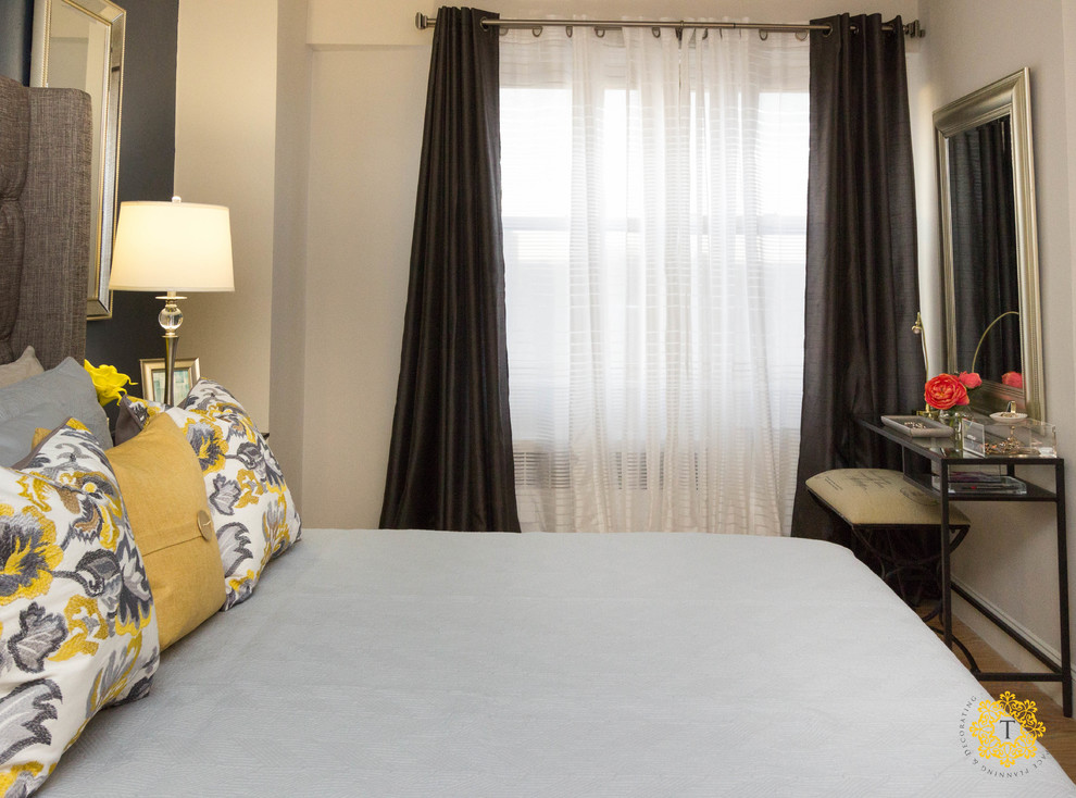 Bedroom Glamour - Transitional - Bedroom - New York - by Tailored ...