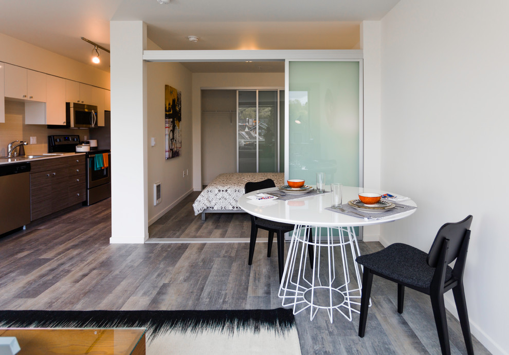 Bedroom Partitions | Angeline Apartments - Contemporary - Bedroom ...