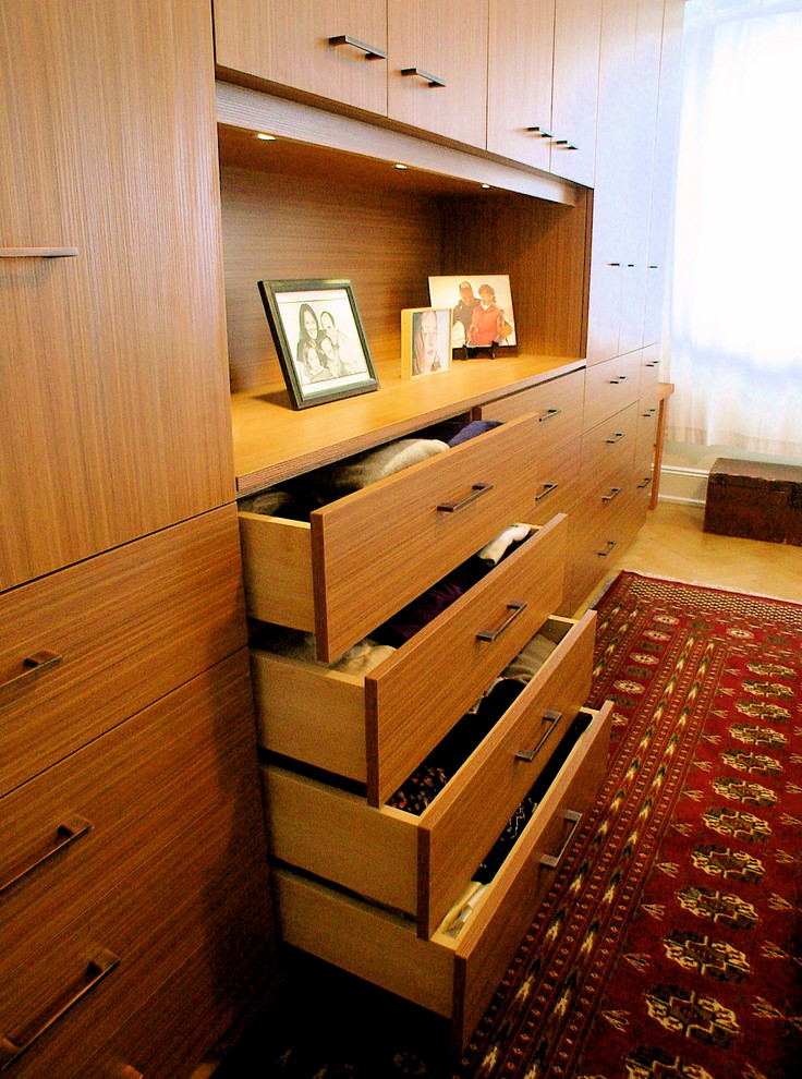 Bedroom Storage Wall Unit - Bedroom - New York - by Spaceform Design ...