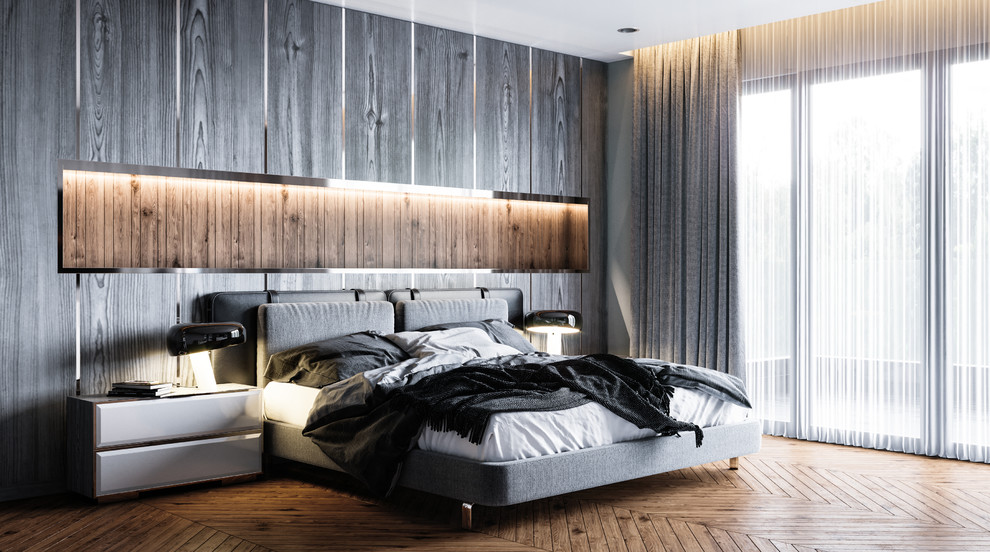 Bedroom - Modern - Bedroom - Delhi - by Visual Arch Designs | Houzz