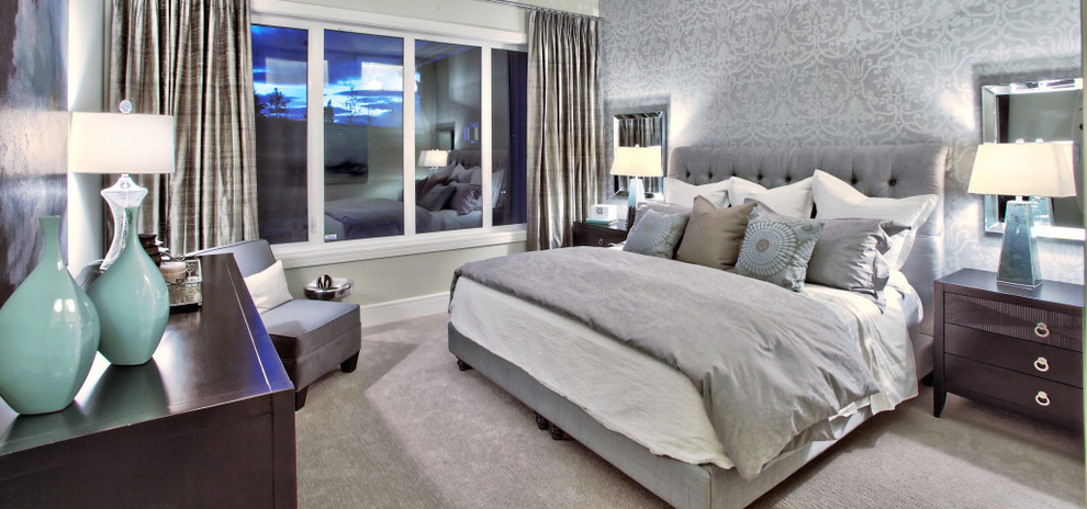 Bedrooms, Interior Design Calgary - Transitional - Bedroom - Calgary ...