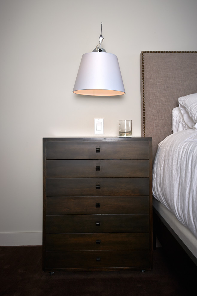 Bedside Table and Lamp - Contemporary - Bedroom - New York - by JMorris ...