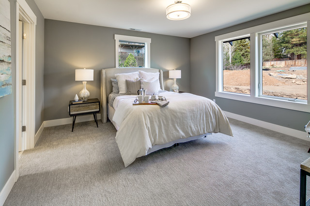 Bend, Oregon Craftsman Home Build - Craftsman - Chambre - Autres ...