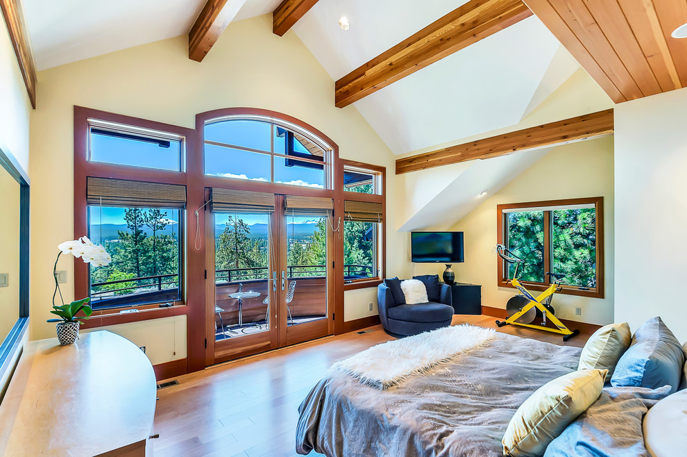 Bend, Oregon Mountain Modern Home-Master Bedroom - Contemporary ...