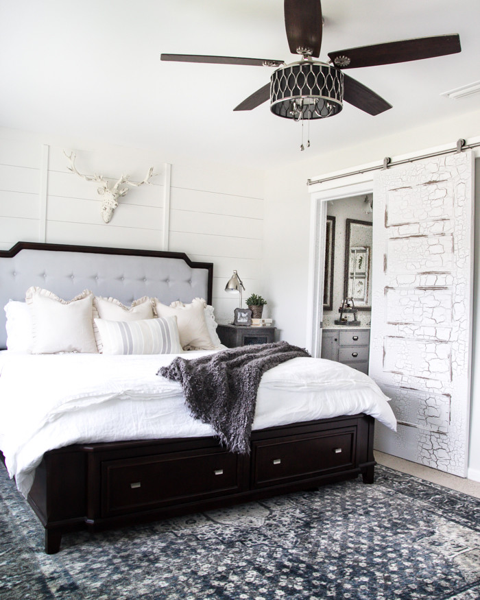 Blesser House - How to Install Sliding Barn Doors - Farmhouse - Bedroom ...
