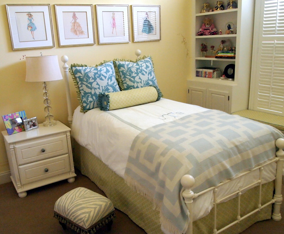 Blue Bird Bedroom - Traditional - Bedroom - Philadelphia - by Love Your ...