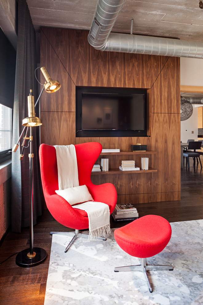 Bookmen Lofts - Industrial - Bedroom - Minneapolis - by INVIEW Interior ...