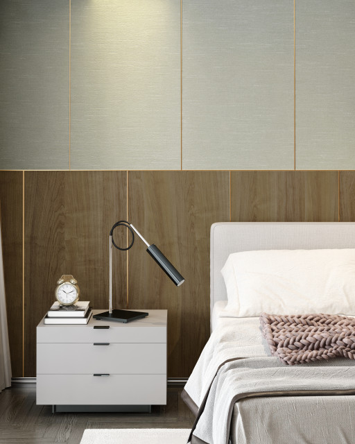 Bricolage Wall Cladding System - Bedroom - Los Angeles | Houzz UK