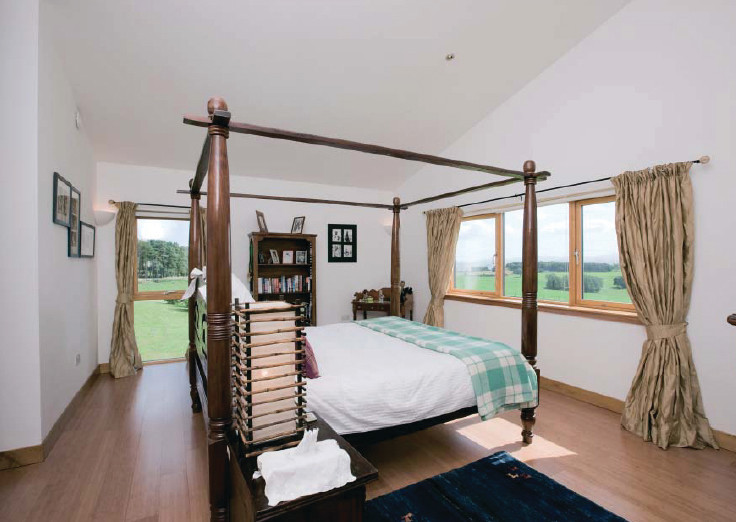 Buckletons, Stichill, Scottish Borders - Contemporáneo - Dormitorio ...