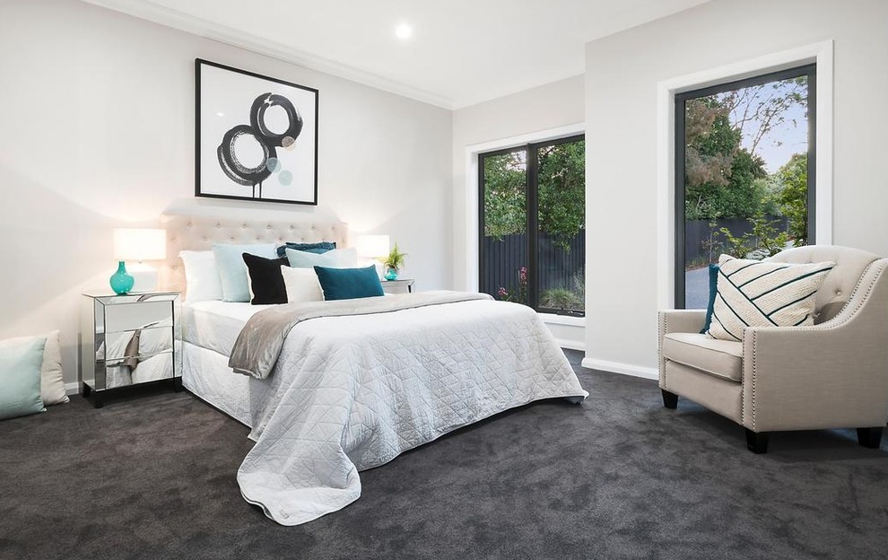 Bulimba Townhouse - Contemporary - Bedroom - Brisbane - by Refresh Property Styling | Houzz