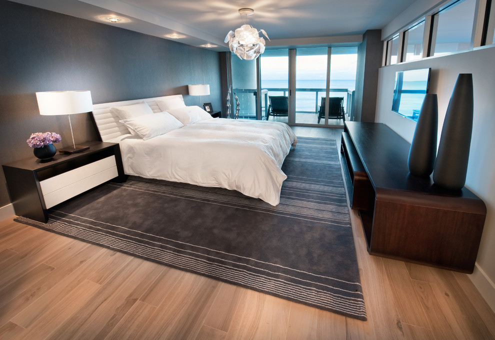 Canyon Ranch Miami Beach - Sacarro Model Home - Modern - Bedroom ...