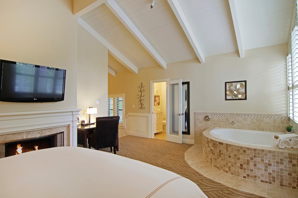 Carriage House - Contemporáneo - Dormitorio - San Francisco - de Whitney Design Studios | Houzz