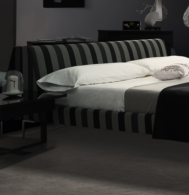 Charcoal & Grey Modern Bedroom - Modern - Bedroom - New York - by ...