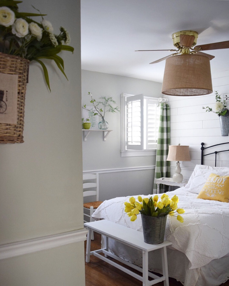 Charming Country Cottage: Collaboration W/ Jenny - Farmhouse - Bedroom ...