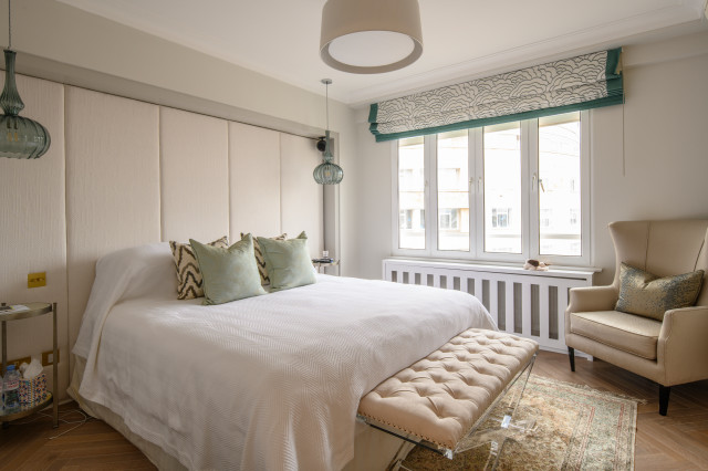 Chelsea Flat - Bedroom - London - by Aflux Designs | Houzz