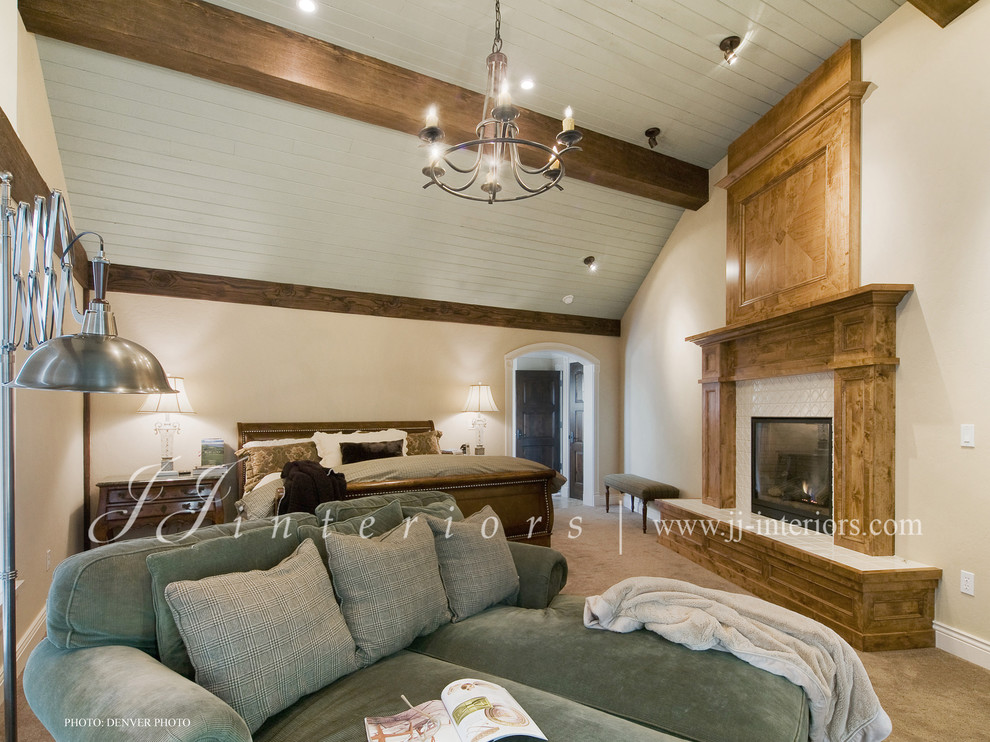 Cherry Hills Farmhouse - Farmhouse - Bedroom - Denver - by JJ Interiors ...