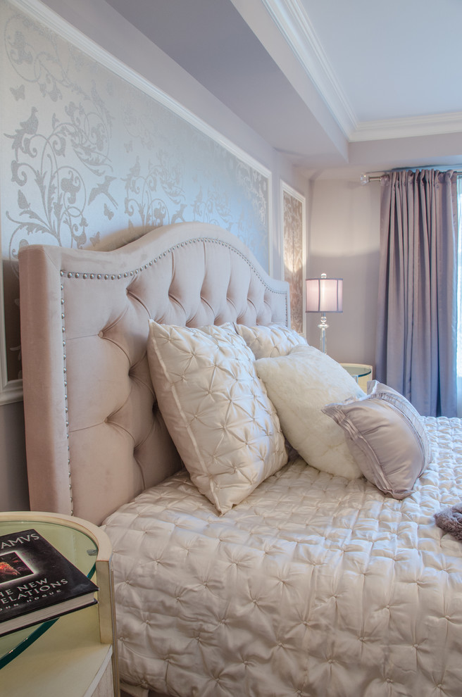 Chic Master Bedroom Retreat - Traditional - Bedroom - Boston - by Seven ...