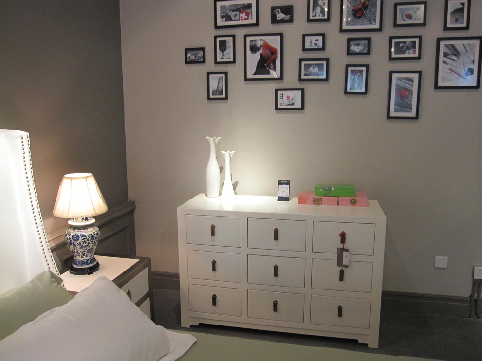 Classic Chinese Style in white - Asian - Bedroom - Hong Kong - by Chine ...