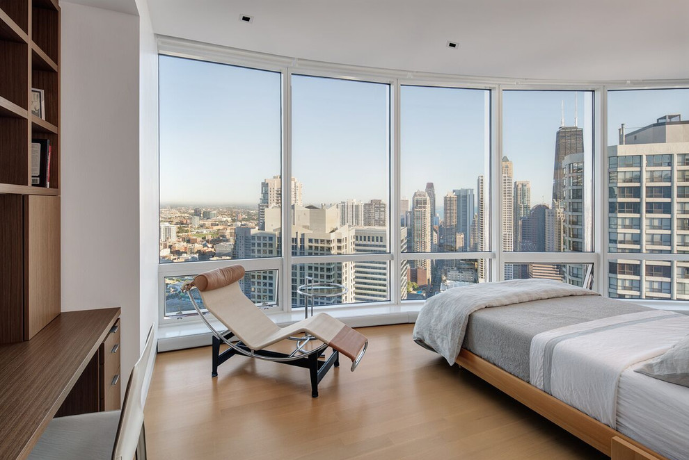 classic modern high rise - Contemporary - Bedroom - Chicago - by Becker ...
