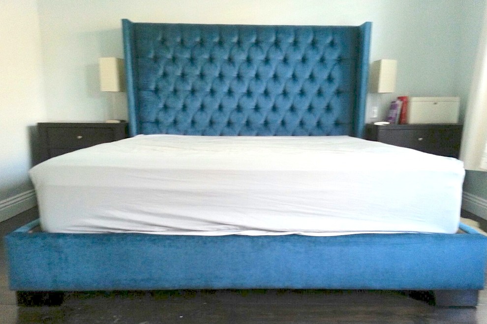 Cleo Bed - Transitional - Bedroom - Los Angeles - by LAS Interior ...