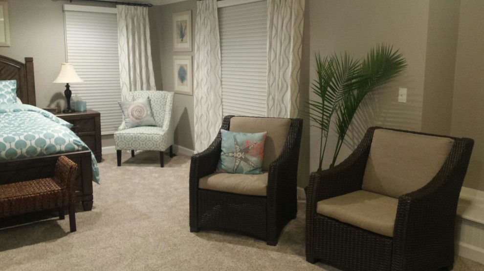 coastal bedroom - Beach Style - Bedroom - Detroit - by Leen Designs ...