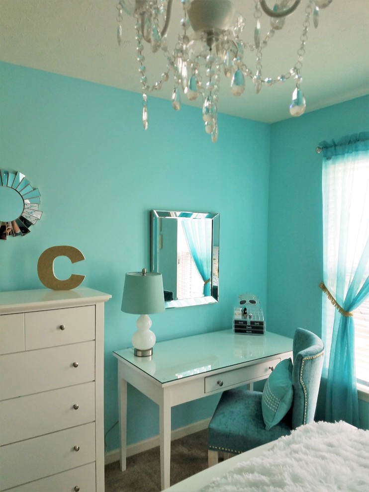 Color Your Corner- Bedroom for Courtney - Contemporary - Bedroom ...