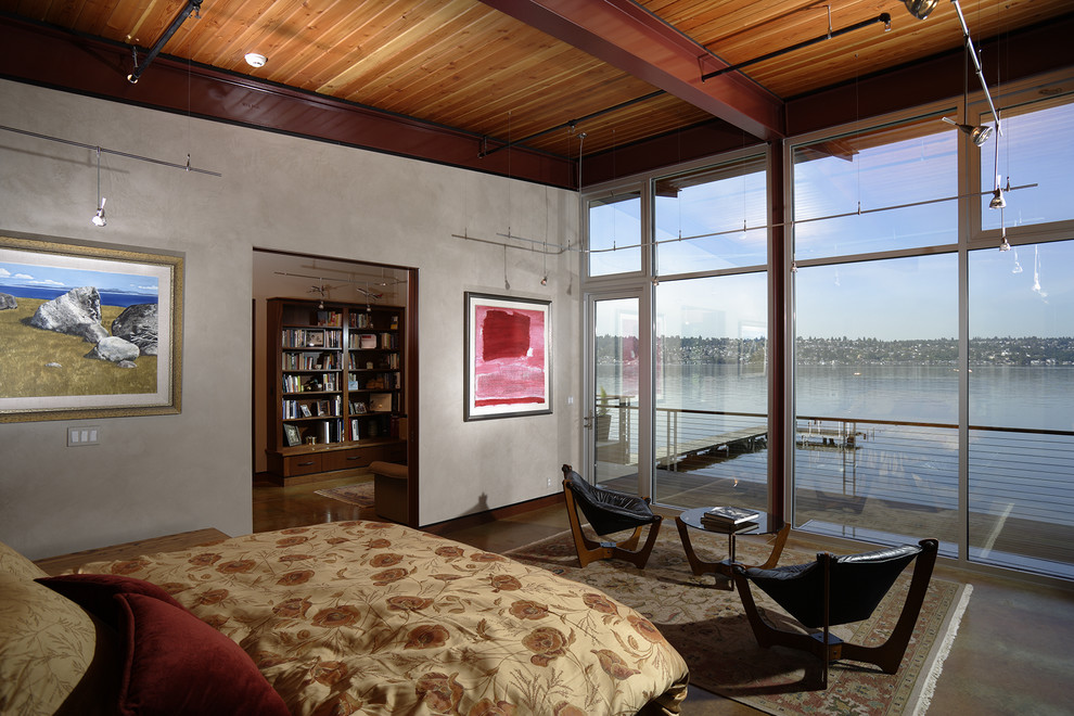 Conner Residence - Contemporary - Bedroom - Seattle - by McCullough ...