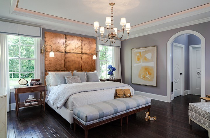 Copper Accent wall - Contemporary - Bedroom - Salt Lake City - by ...