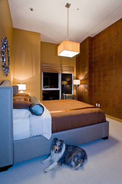 Copper Inspired En-Suite - Contemporáneo - Dormitorio - Portland - de ...