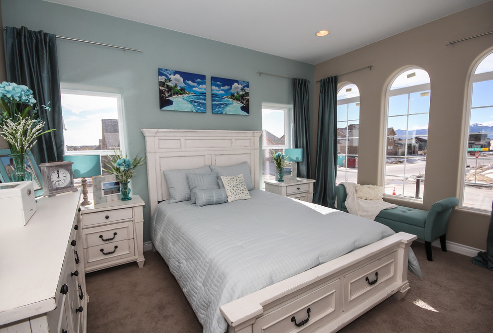 Covington Homes Model- The Palazzo - Beach Style - Bedroom - Denver ...