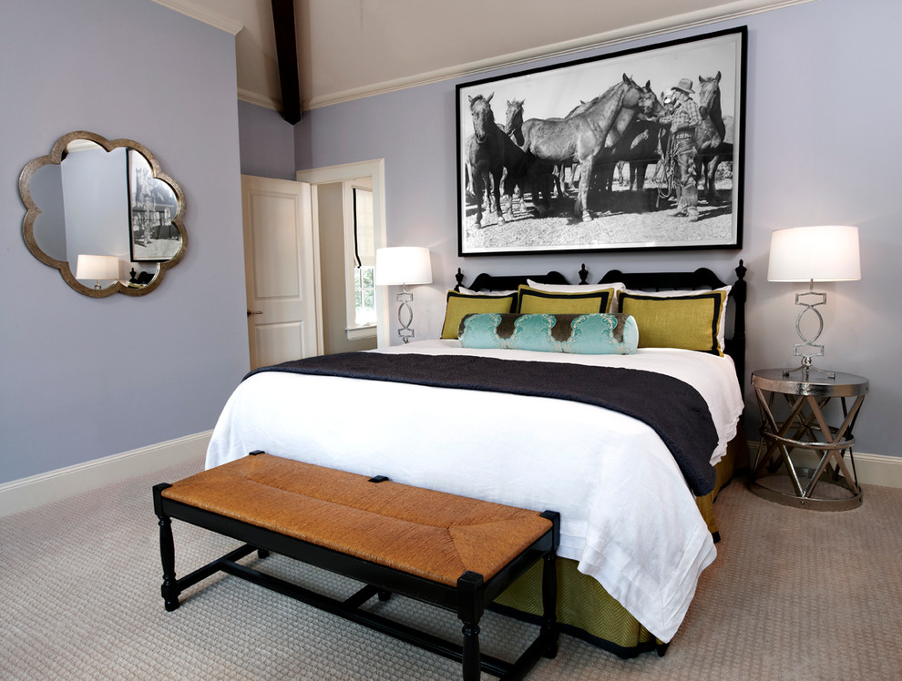 Cowtown Chic Guest Room - Eclectic - Bedroom - Dallas - by Beth Dotolo ...