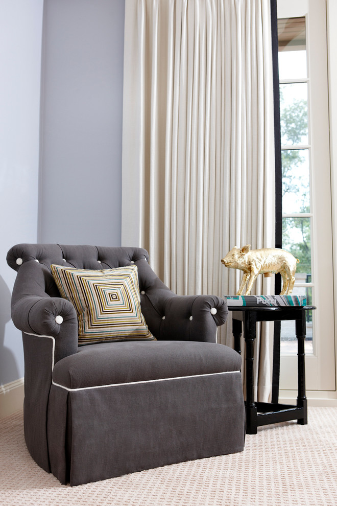 Cowtown Chic Reading Corner - Eclectic - Bedroom - Dallas - by Beth ...